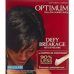 SoftSheen-Carson Defy Breakage No-Lye Relaxer for Normal Hair Textures with Coconut Oil