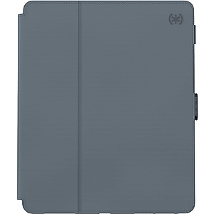 Speck Products BalanceFolio iPad Pro 12.9” (3rd, 4th, 5th Generation) Case, Stormy Grey/Charcoal Grey, 1 Count