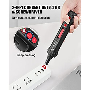 AVID POWER Electric Screwdriver Set, 4V Magnetic Chuck Cordless Power Screwdriver Rechargeable with 37 Accessories, USB Rechargeable Lithium ion Battery, Dual LED Lights