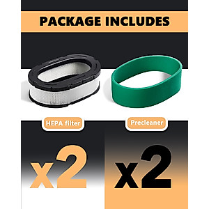 32 083 09-S Air Filter for Kohler 7000 Series, 20-26 Hp Engines, KT715 KT725 KT730 KT735 KT740 KT745 KT600 KT610 KT620, 2 Pack