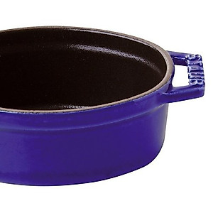 Staub Oval Cocotte Oven, 7 quart, Dark Blue