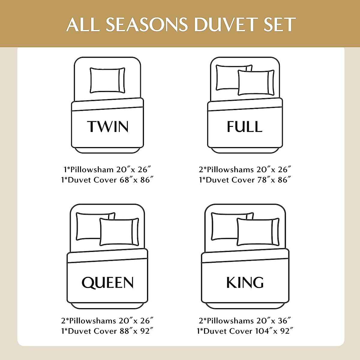 Simple&Opulence 100% Linen Duvet Cover Set, 3 Pieces Belgian Flax Breathable Bedding, 1 Comforter Cover+2 Pillowshams with Coconut Button Closure(King,Linen)