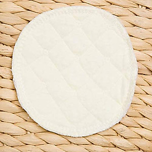 ARTIBETTER 6pcs Bamboo Nursing Pads Reusable Washable Breastfeeding Pads Breast Pad (Random Color)