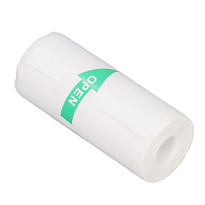HEITIGN Set 10 Roll Printing Paper Mini Portable Bluetooth Photo Printer 57 x 25 mm White Self Adhesive Paper Portable Pocket Printer Labels Office Print Memo for Android iOS Accessories