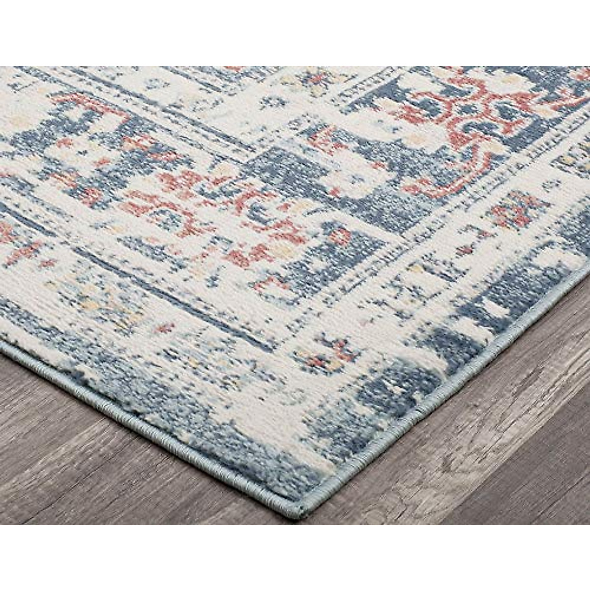 Rugs America Gallagher Collection GL55C Prussian Sundara Transitional Vintage Area Rug 8' x 10'