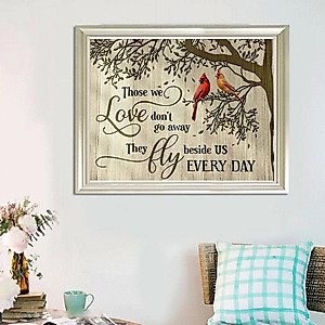 BOHADIY Diamond Painting Kits for Adults Cardinal Love Birds 5D Diamond Art Kits for Adults, Large Size 16x20 Inch DIY Full Drill Paintings with Diamonds Gem Art Crafts for Home Wall Decor