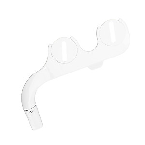 Ultra Slim Bidet Toilet Seat Attachment Dual Nozzle Self Feminine Butt Wash Bidet Attachment 3/8 Inch Tee