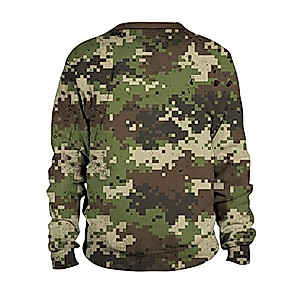 Men Shirt Army Green