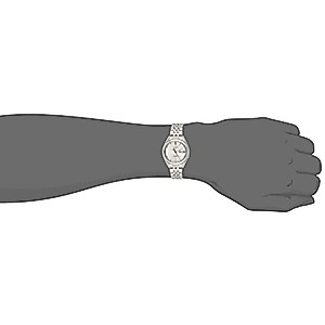 Seiko Men's SNKL15 Stainless Steel Analog with Silver Dial Watch