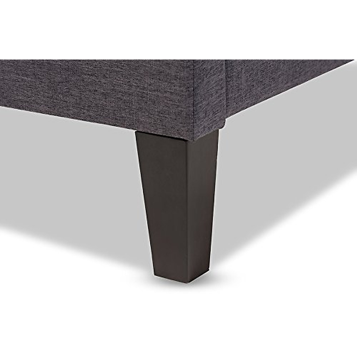 Baxton Studio 424-6991-AMZ Platform, Full, Grey