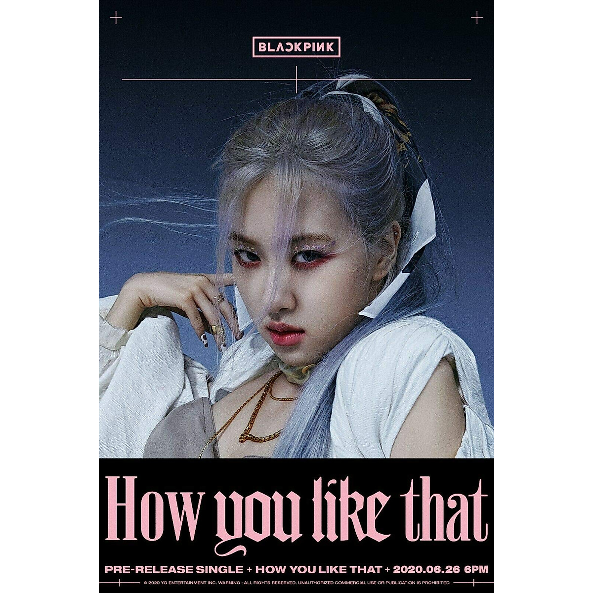 BlackPink 'How You Like That' Special Edition CD+1p Folded Poster On Pack+132p PhotoBook+1p Post+1p Polaroid+Message PhotoCard SET+Tracking Kpop Sealed
