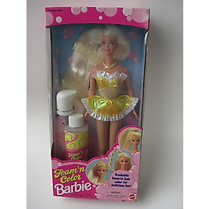 Foam 'N Color Barbie Yellow Dress by Mattel