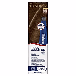 Clairol Root Touch-Up Semi-Permanent Hair Color Blending Gel, 5 Medium Brown, Pack of 1