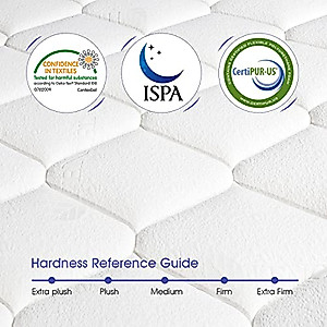 CHEVNI Queen Mattress, 10 inch Hybrid Innersprings Gel Memory Foam Mattress,Medium Firm Mattress in a Box, Euro Top Design Queen Size Mattresses
