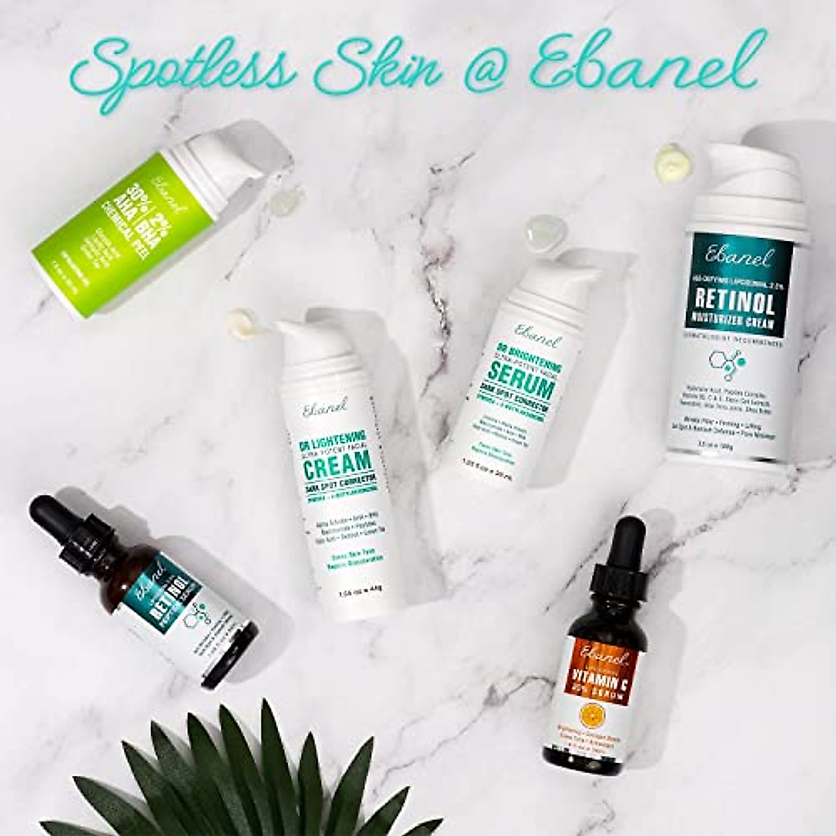 Ebanel 2.5% Retinol Cream for Face Moisturizer with Peptide, Hyaluronic Acid, Anti Aging Wrinkle Night Cream, Skin Tightening Firming Cream for Face and Neck, Minimizes Dark Spot, Age Spot, Acne Scar