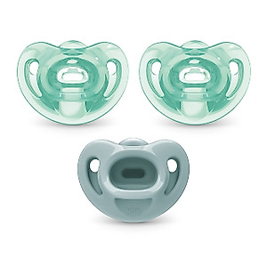 NUK Comfy Orthodontic Pacifiers, 6-18 Months, 3 Pack