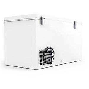 Koolmore SCF-16C Commercial Deep Chest Freezer With Two Wire Basket; 16 Cu. Ft. Large Food And Meat Storage; White
