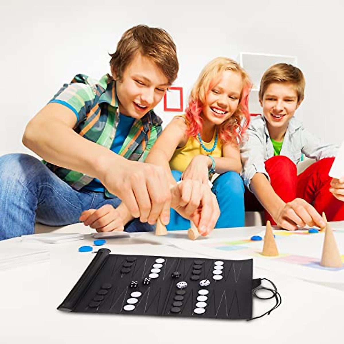 STOBOK Travel Accessories Travel Accessories Travel Accessories Backgammon Chess Board Travel Backgammon Get The Games Out Backgammon Roll Up Backgammon Chessboard Roll Up Chessboard Travel Set