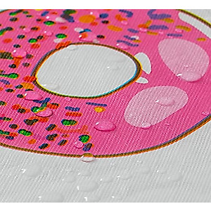 Tablecloth for Folding Table -Fitted Rectangular Table Cloth for 6 Foot – Size 32 x 72 inch - (180 x 75 cm) Plastic Vinyl Flannel Backed with Elastic Rim- for Christmas|Parties, Waterproof