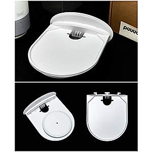 Universal Wall Mount Holder,Small Wall Shelf,Wall Mount Shelves for Echo Dot 5th / 4th Gen & 3rd Gen and Google Home & Nest WiFi,with Cord Management,Small Space Solutions for Anything Up to 10lbs