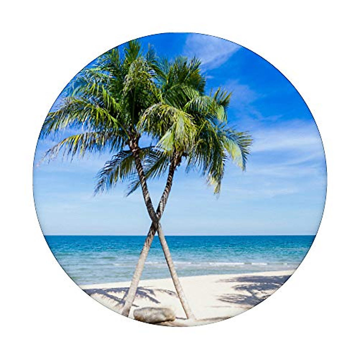 Tropical Pop socket Palm Tree/Leaf Paradise Vacation Beach PopSockets PopGrip: Swappable Grip for Phones & Tablets