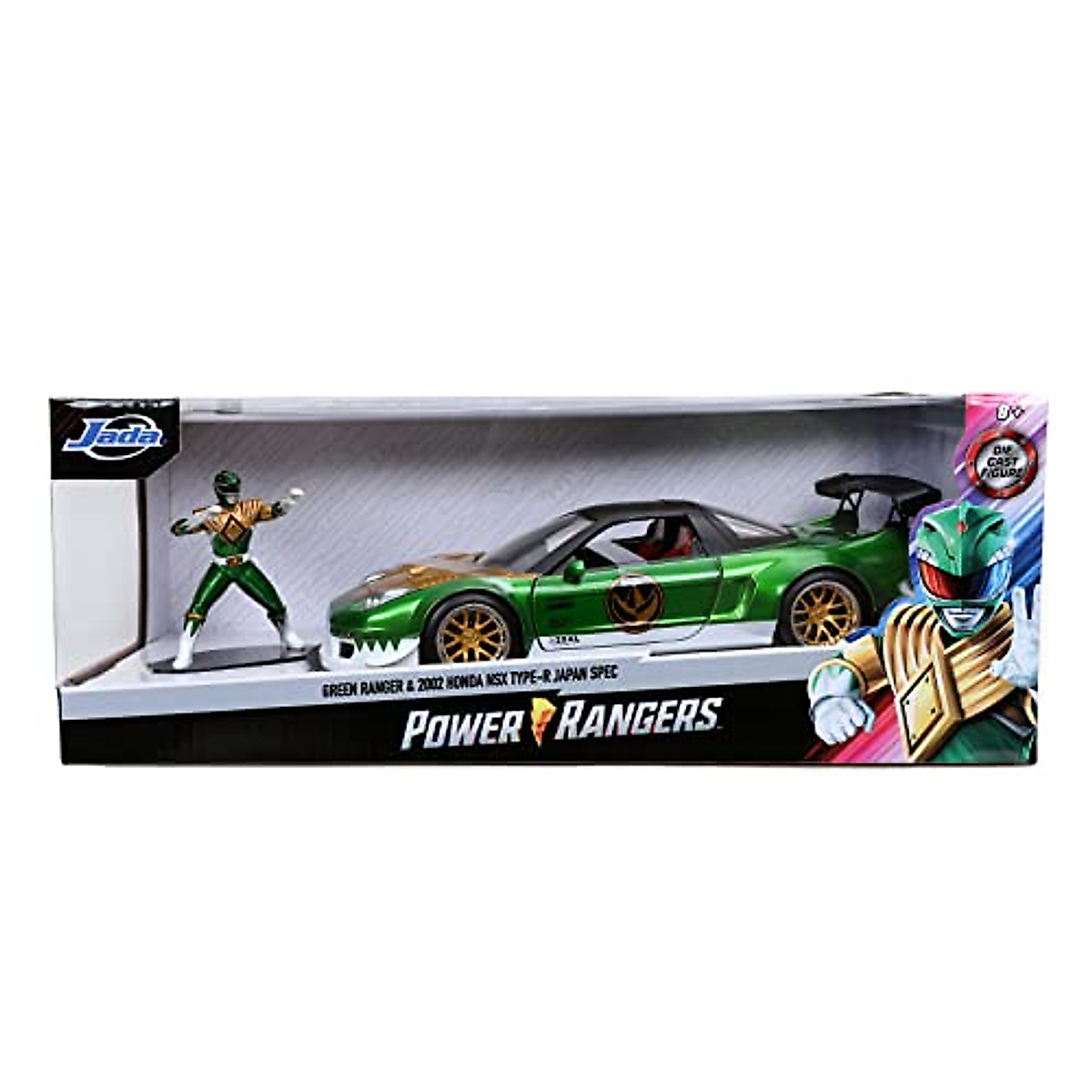 Jada 1:24 Diecast 2002 Honda NSX with Green Ranger Figure