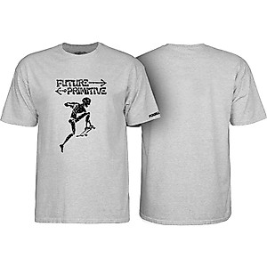 Powell Peralta Skateboards Future Primitive T-Shirt Athletic Heather XX-Large