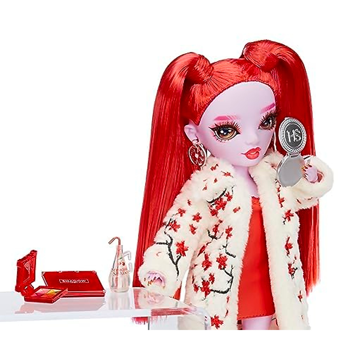 Rainbow High Shadow High Rosie - Red Fashion Doll. Fashionable Outfit, Extra Long Hair & 10+ Colorful Play Accessories. Great Gift for Kids 4-12 Years Old & Collectors