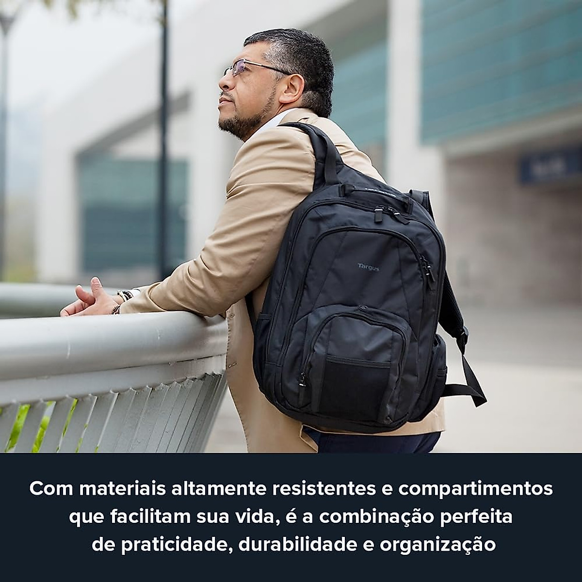 Targus Laptop Backpack for Laptops up to 16-inches Water Resistant Travel Backpack for Business Commuters School Bag College Computer Backpack for Men/Women Large Backpack Travel Gifts, Black (CVR600)