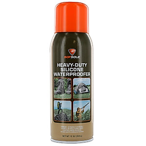 Sof Sole Silicone Waterproofer Spray for Boots,Tents and Outdoor Gear 12-ounce