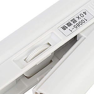 Wireless Digital Microscope, 40X Zoom Pocket-Sized LED Microscope Magnifier Micro Lens for Universal Mobile Phones 5.4x2.0x0.8in