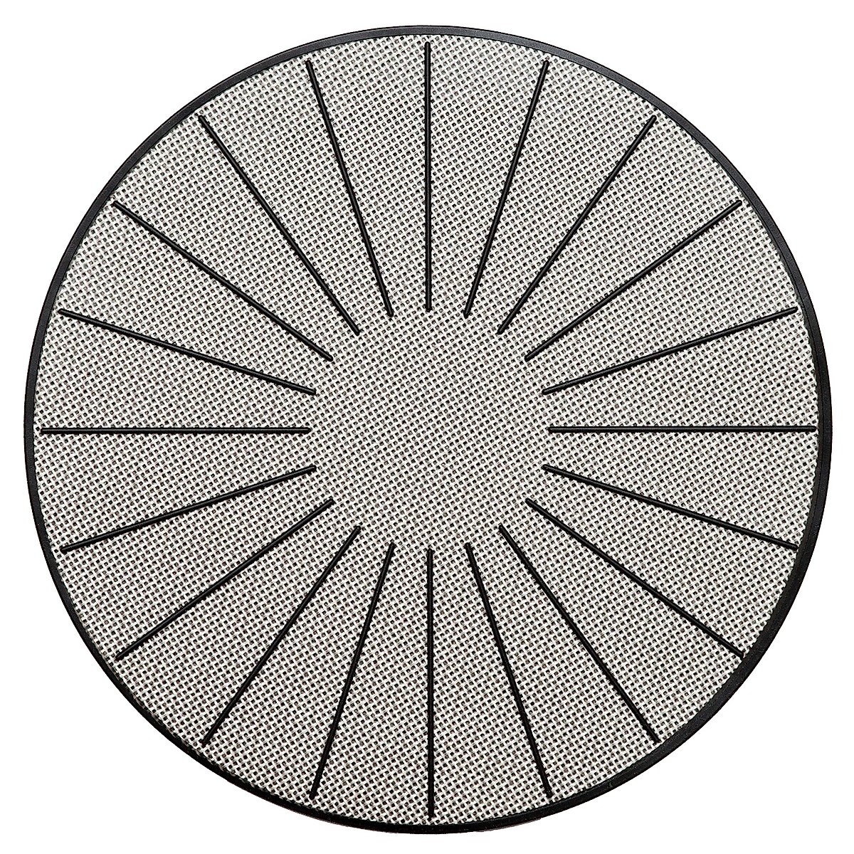 Lazy K Induction Cooktop Mat - Silicone Fiberglass Scratch Protector - for Magnetic Stove - Non Slip Pads to Prevent Pots from Sliding During Cooking (9.4 inches)
