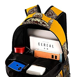 VBFOFBV Travel Backpack, Laptop Backpack for Women Men, Fashion Backpack, Autumn Cartoon Animal Hedgehog Lovely