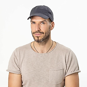 Lipodo Linen Cap Women/Men Beige One Size
