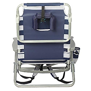 On Your Back Sand Chair - Striped