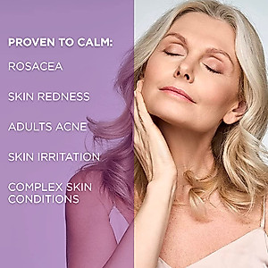 Hey Honey Skincare Relax, Fast Acting Rosacea Treatment & Redness Relief - Dermatologically Tested Calming Moisturizer For Sensitive Skin Oil- Free with Honey & Propolis Anti-Aging Benefits | 2.2 Oz