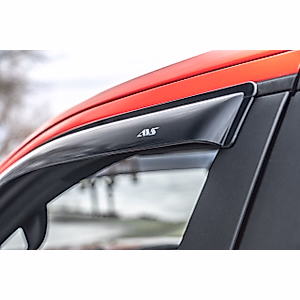 Auto Ventshade [AVS] Ventvisor / Rain Guards | Smoke Color, 4 pc | 94044 | Fits 1999-2006 Chevrolet/GMC Silverado/Sierra 1500, 2001-2006 Silverado/Sierra 2500/3500, 2007 HD Classic Models w/ Ext. Cab