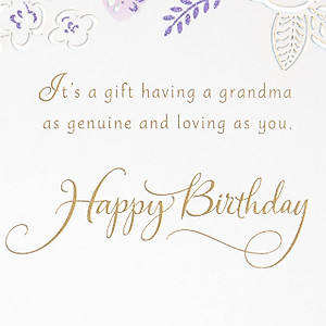 Hallmark Birthday Card for Grandma (Wonderful Gift)