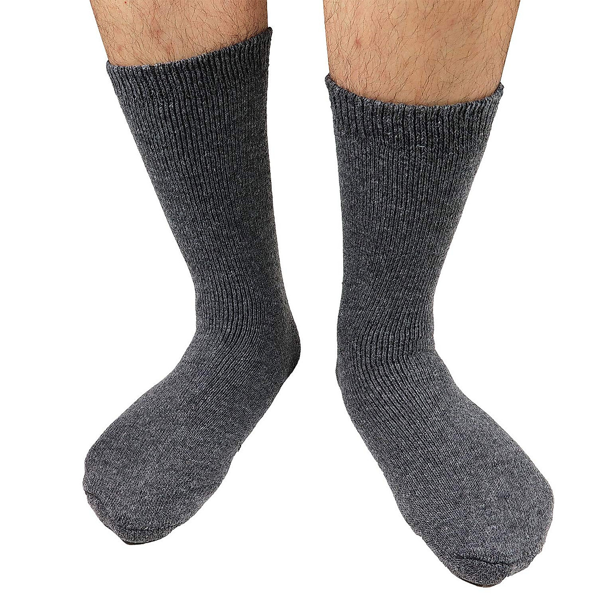 Falari 6-Pack Men's Winter Thermal Socks Ultra Warm For Cold Weather Out Door Activities