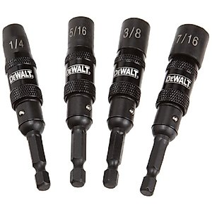 DEWALT Nut Driver Set, Impact Ready, Magnetic, 4-Piece (DWPVTDRV)