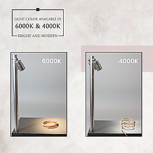 LEDupdates 2pcs JEWELRY SHOWCASE LED POLE LIGHT Stem MODEL WF133 Silver 11 INCH for display, trade show, museum and retail stores (6000K pure white)