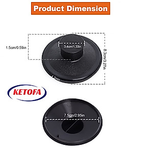 Sink Stopper for InSink-Erator STP-PL Garbage Disposal, Exact Replacement Stopper Drain Compatible with Standard 3-1/2" Drains, Sink Drain Stopper for Kohler, Waste King, Whirlpool