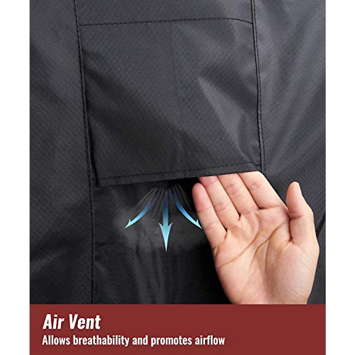 NUPICK 32 inch Generater Cover for Universal Portable Generators 5000-10,000 Watt, Heavy Duty Waterproof and Windproof Generater Cover, 32 x 24 x 24 inch