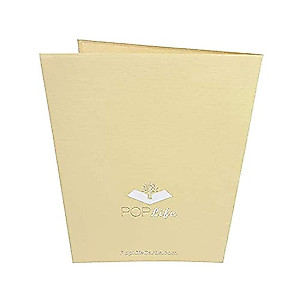 PopLife Blue Butterfly and Sunflower Pop Up Mother's Day Card - 3D Anniversary, Valentine's Day Card, Thank You, Happy Birthday - for Mom, for Wife, for Daughter, for Sister