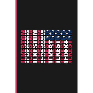 Lexington: Notebook Journal gift for America Lover, United States Flag with Lexington USA Flag Notebook Gift, A5 6x9 Lined Diary for Family Friends ... Birthday Gift for Lexington People