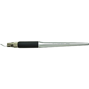 NT Cutter Aluminum Die-Cast Holder Cushioned Grip Art Knife, 1 Knife (D-500GP)
