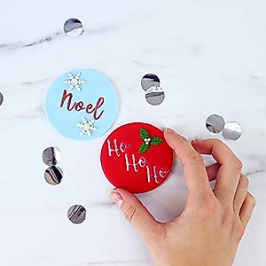 PME Fun Fonts Cupcake & Cookie Stamping Set of 66, blue, standard