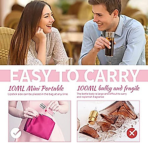 VisTapex 2Pcs Pheromone Perfume, Pheromone Perfume for Women, Phero Perfume, Roll On Perfume Phero Oil, Portable Pheromones Roll On Perfume Long Lasting Perfume