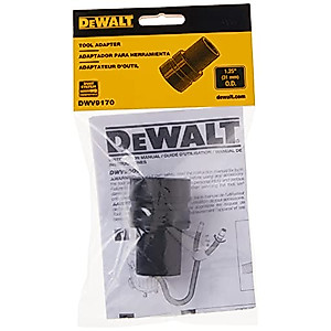 DEWALT DWV9170 1.25-Inch Od Tool Adapter