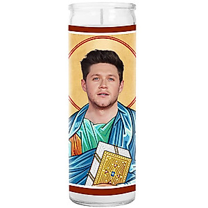 Niall Celebrity Prayer Candle - Funny Saint Votive - Pop Culture Celeb Prayer Candle - 100% Handmade in USA - Celebrity Novelty Gift